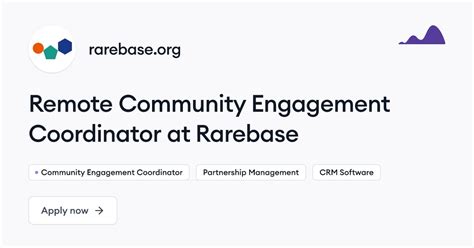 Himalayas On Linkedin Remote Community Engagement Coordinator Job At Rarebase Himalayas