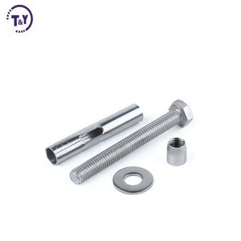 Heavy Duty Concrete Hex Head Dynabolt Threaded Expansion Bolt Sleeve Anchor Bolt Sleeve Anchor