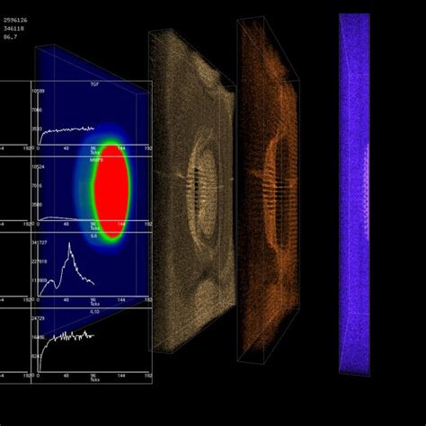 A Screenshot Of In Situ Visualization Of The Simulation Captured At The