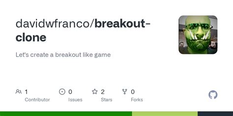 Github Davidwfrancobreakout Clone Lets Create A Breakout Like Game