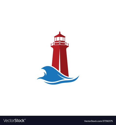 Mercusuar Logo Design Creative Royalty Free Vector Image