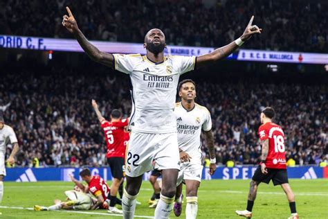 Rudiger Uratował Real Królewscy Zostają W Fotelu Lidera La Liga Goalpl