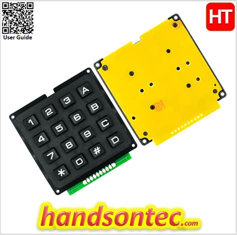 44 16 Keys Matrix Keypad HandsOn Tech