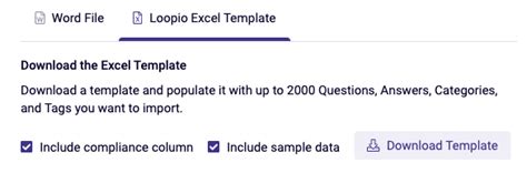 How Do I Bulk Import Library Entries From An Excel Document Loopio