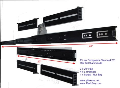 Slide Rack Mount Rails