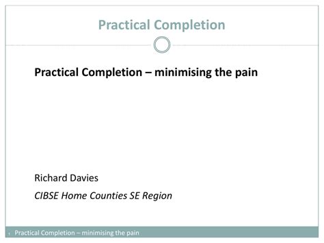 Practical Completion Certificate Template Jct
