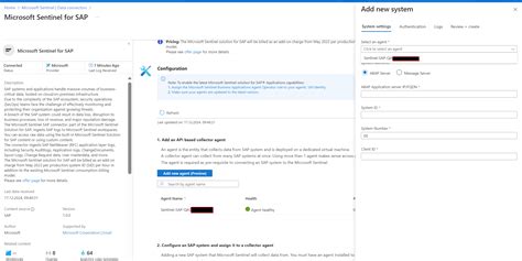 Microsoft Sentinel For Sap Connect Your Sap System To Microsoft Sentinel Failed To Create