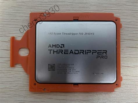 Amd Ryzen Threadripper Pro 3945wx 12 Core 4 0ghz Swrx8 Cpu Processor Unlocked Ebay