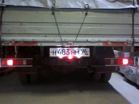 подсветка гос номера — ГАЗ Газель, 2,9 л, 2008 года | электроника | DRIVE2