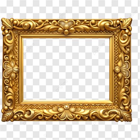 황금 액자 투명 황금 액자 골든 프레임 골든 프레임 투명 Png 일러스트 및 이미지 에 대한 무료 다운로드 Pngtree