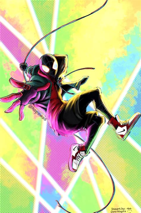 Fan Comic Coloring Inspired By Across The Spiderverse R Spiderman