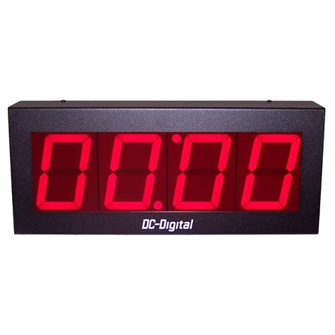 DC N T DN UP Static Inch LED Digital Network Connected Web Page Controlled Count Up