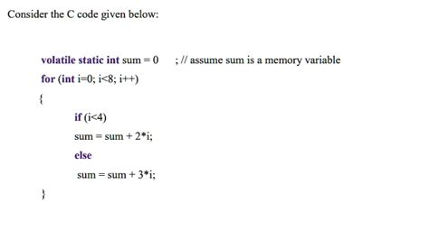 solved a construct an equivalent arm assembly code to the given c