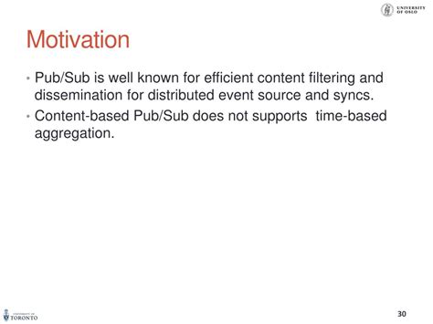 Ppt Distributed Event Aggregation For Content Based Publishsubscribe Systems Powerpoint