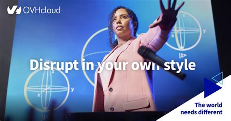 [video] Ovhcloud On Linkedin Disrupt In Your Own Style Ovhcloud