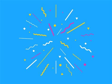 Premium Vector Modern Explosion Effect Radiating Starburst Vectir