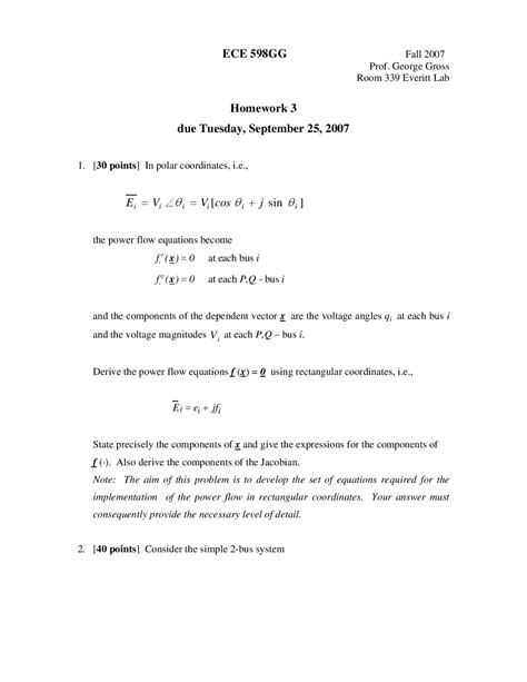 Homework 3 With Solutions Electrical Machine Design Ece 598 Docsity