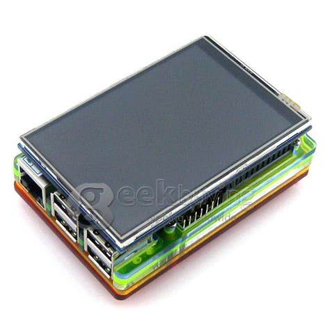 Multi Color Rainbow Case For Raspberry Pi Model B Case