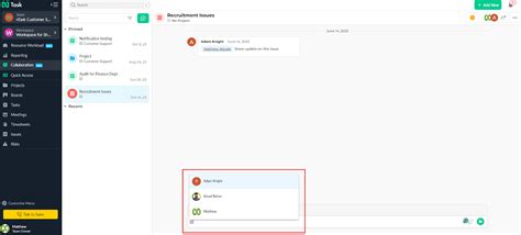 How To Collaborate In NTask NTask Support