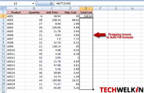Excel Auto Fill For Faster Data Entry