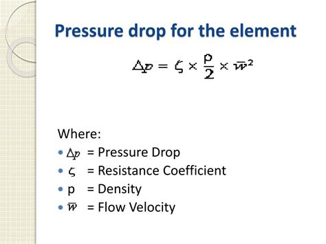 Ppt Pressure Drop During Fluid Flow Powerpoint Presentation Free Download Id2717484