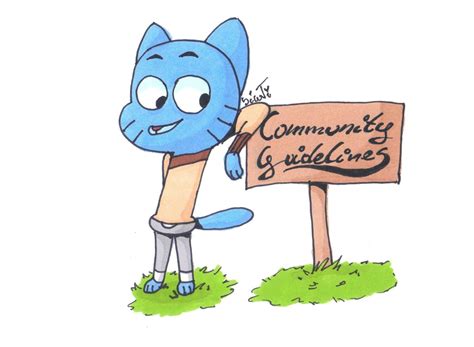 📝community Guidelines📝 Amazing World Of Gumball Amino