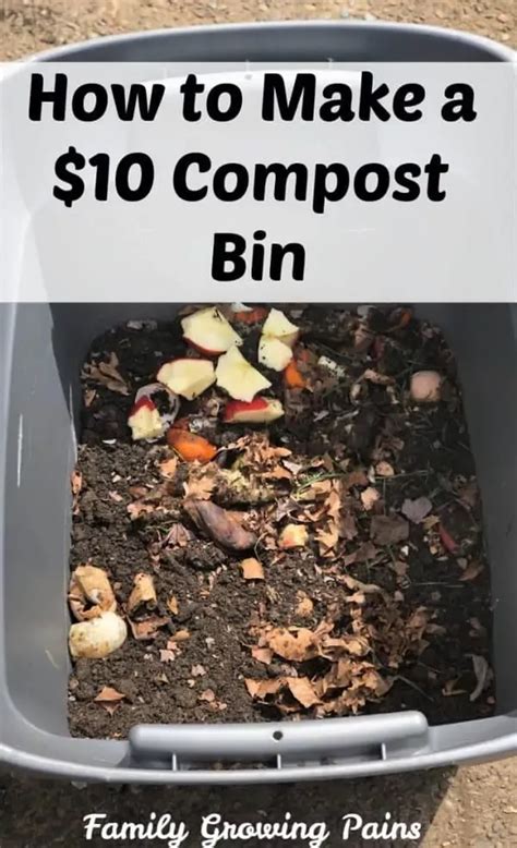 How To Make A Diy Compost Bin For Your Garden Artofit