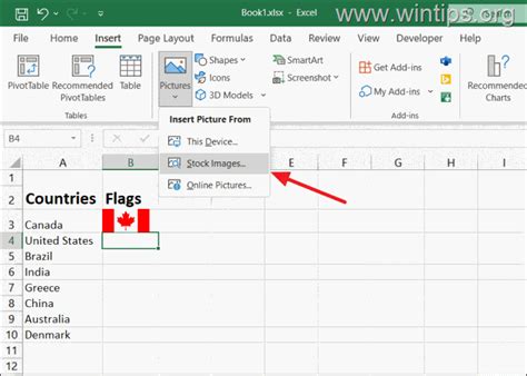 How To Insert Pictures Images In Excel WinTips Org