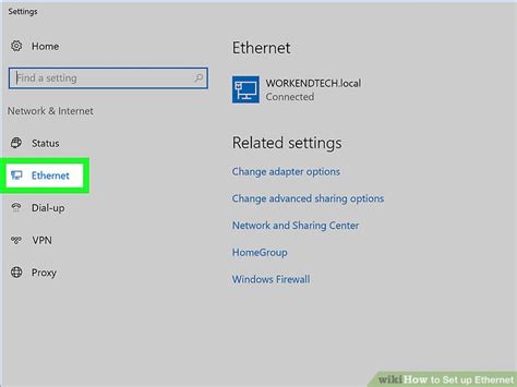 3 Ways To Set Up Ethernet WikiHow