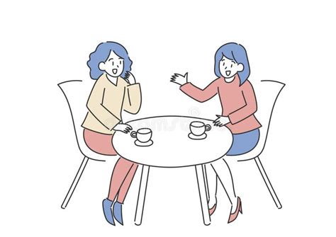 People Having A Conversation Clipart