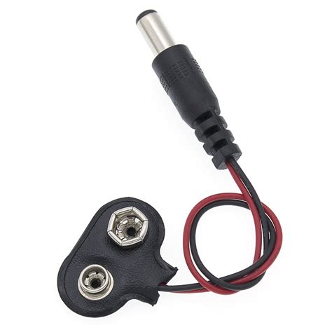 90 Dc 9v Battery Button Power Plug For Arduino Mega 2560 1280 Uno R3
