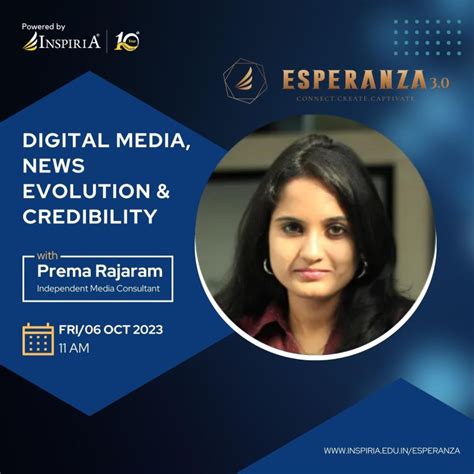 Prema Rajaram On Linkedin Journalism Digitalmedia Insights Inspiria
