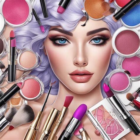 Premium Photo A Woman Is Applying Makeup