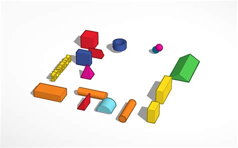 3d Design Exercise 4 Parts Tinkercad