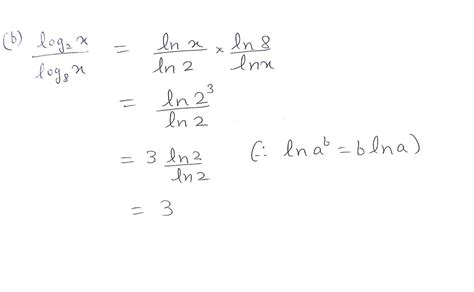 Answered Log X Log X Log X B Loggx Log A Log Za Bartleby