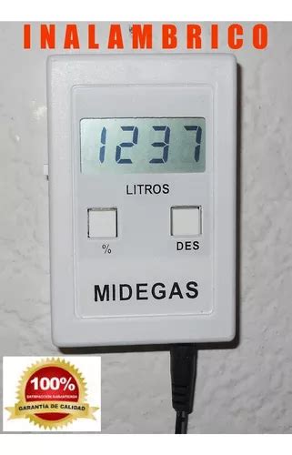 Medidor De Gas Lp Inalámbrico Para Tanque Estacionario Meses Sin Interés