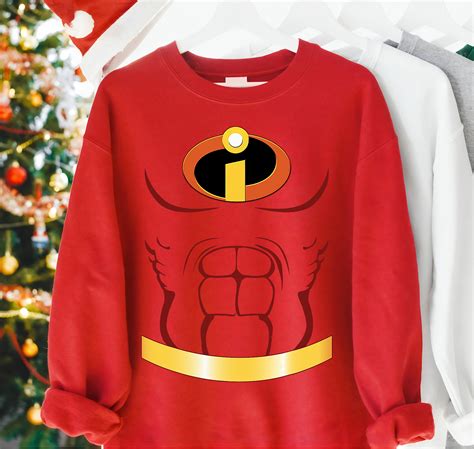 Disney Pixar Incredibles Suit With Muscles Halloween Costume Inspire