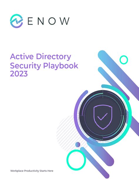 the enow active directory security playbook 2023 pdf active