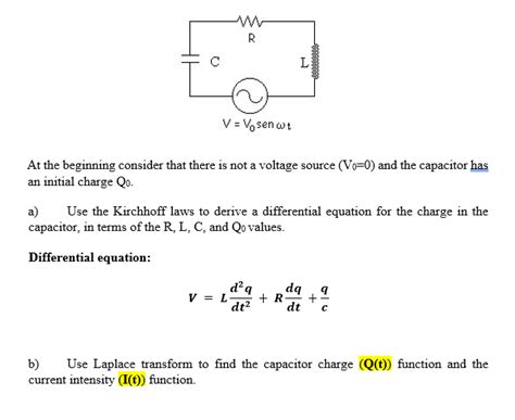 Solved I Just Need To Get To Q T And I T So Please Show Chegg Com