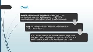 Netflow Protocol PPTX Computer Networking Computing