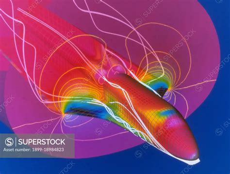 1991 Computational Fluid Dynamics Look At Space Shuttle Flow