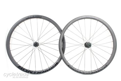 Road Carbon Disc Wheelset Bontrager Aeolus Elite 35 Tlr Used