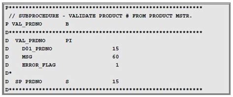 Practical Ile Ile Subroutines To Sub Procedures Mc Press Online