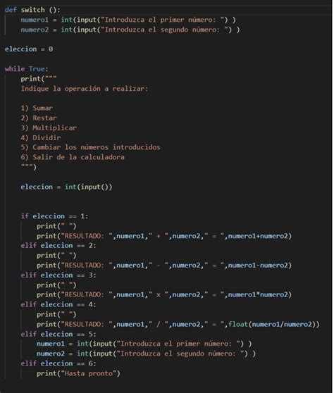 Crear Una Calculadora En Python EIP
