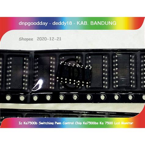 Jual Ic Ka7500b Switching Pwm Control Chip Ka7500bs Ka 7500 Lcd Monitor Shopee Indonesia