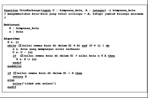 Kuliah Analisis Algoritma Algoritma Greedy Kuliah Analisis Algoritma Algoritma Greedy