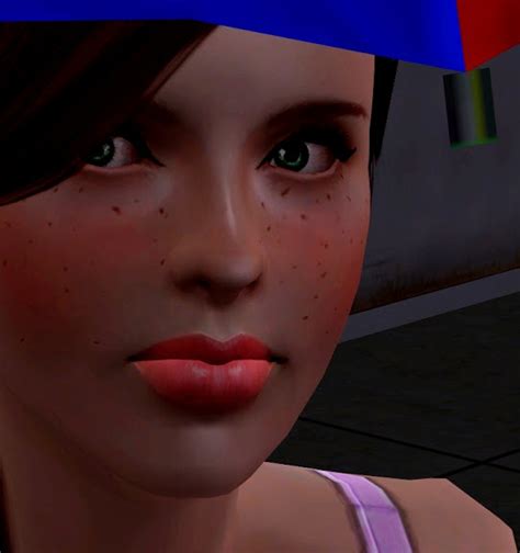 Found This Sim Wandering Around The University World She Was Actually Pretty Cute So I Fixed