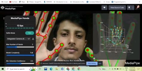 Divyanshu Kumar On Linkedin Ai Machinelearning Mediapipe Handtracking Webdevelopment