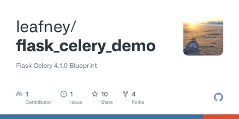 Github Leafneyflaskcelerydemo Flask Celery 410 Blueprint