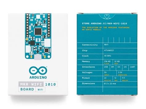 Arduino Mkr Wifi 1010 33v Wlan Ja Bluetooth Arduino Abx00023